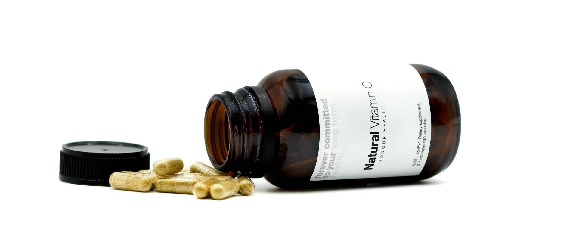 Natural Vitamin C - 60 Capsules – HONOUR HEALTH